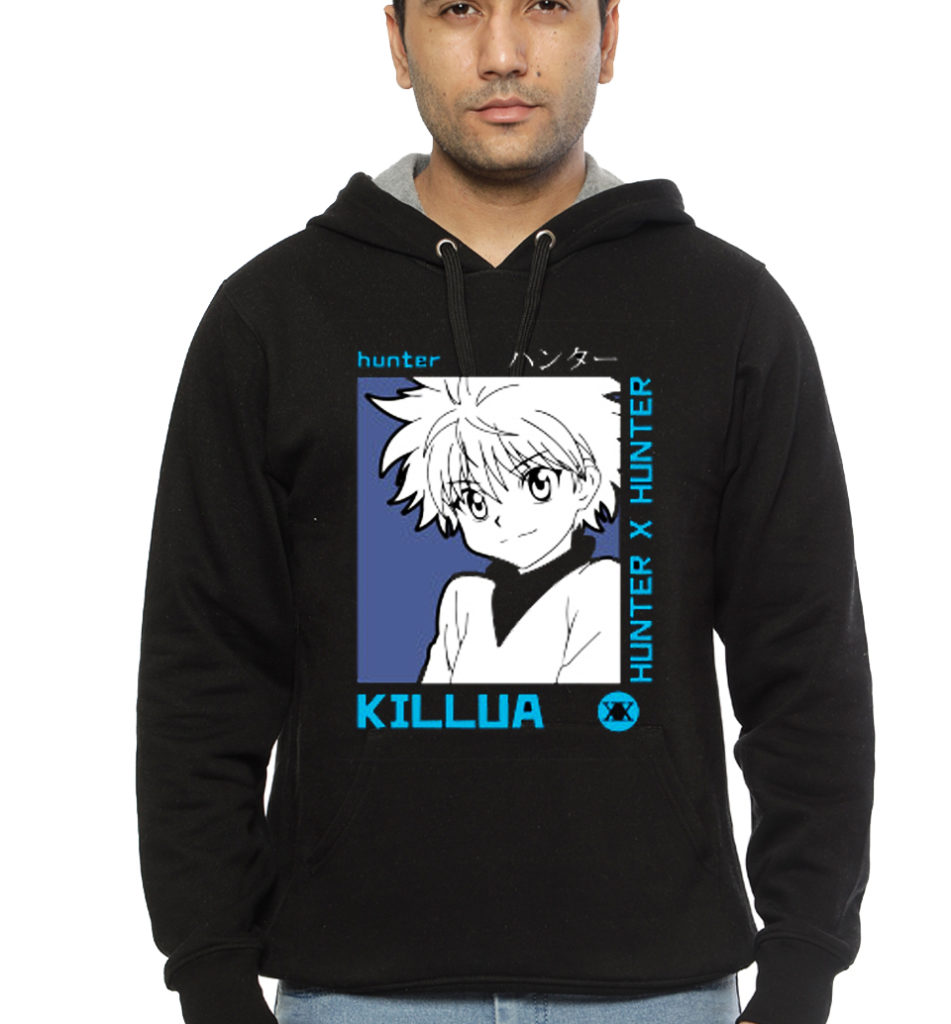 Killua - Hunter x Hunter Black Hoodie - Shark Shirts