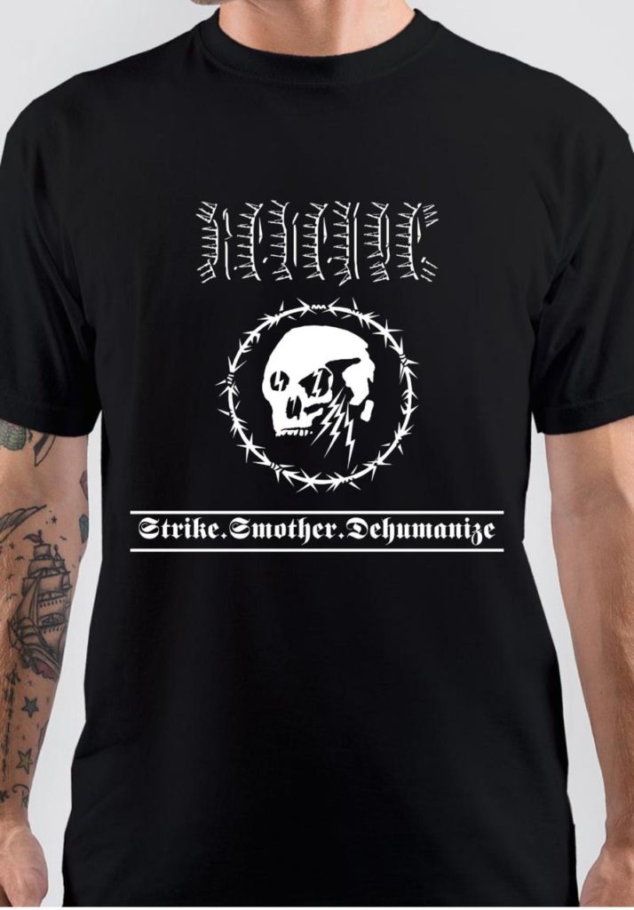 Strike Smother Dehumanize T-Shirt - Shark Shirts