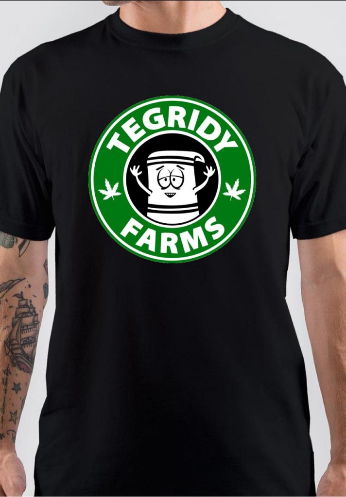 Tegridy Farms South Park T-Shirt - Shark Shirts Tegridy Farms South Park T-Shirt - Shark Shirts