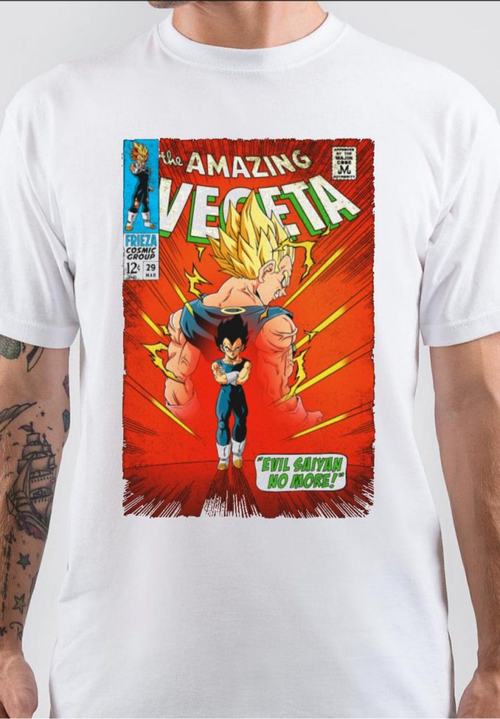 The Amazing Vegeta T-Shirt - Shark Shirts