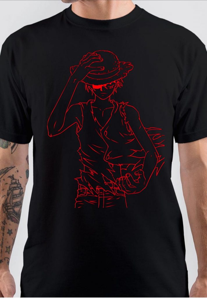 Luffy T-Shirt - Shark Shirts