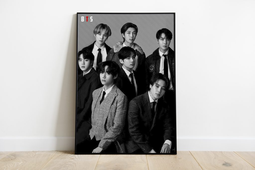 Bts Kpop Poster - Shark Shirts