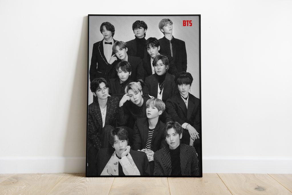 Bts Kpop Poster - Shark Shirts