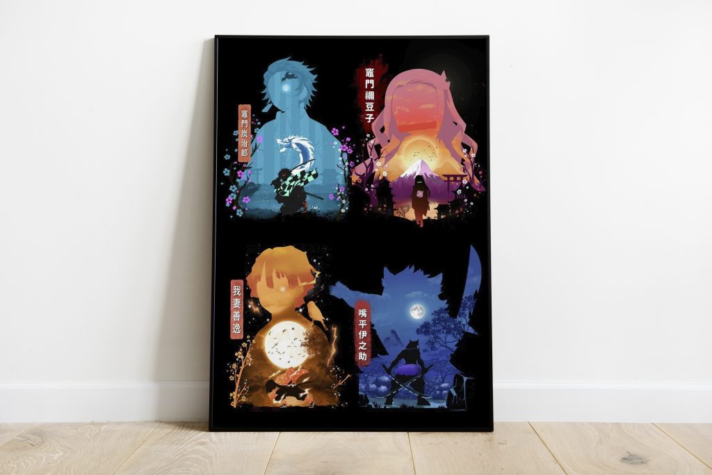 Demon Slayer Poster - Shark Shirts