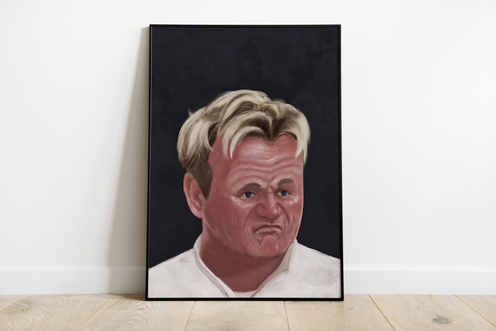 Disappointed Ramsay Poster - Shark Shirts