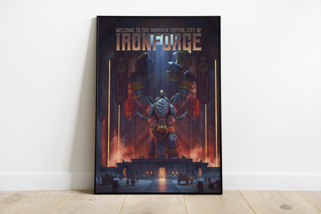 Ironforge Poster - Shark Shirts