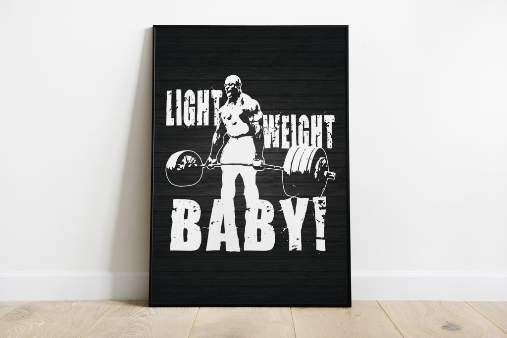 Light Weight Baby Poster - Shark Shirts