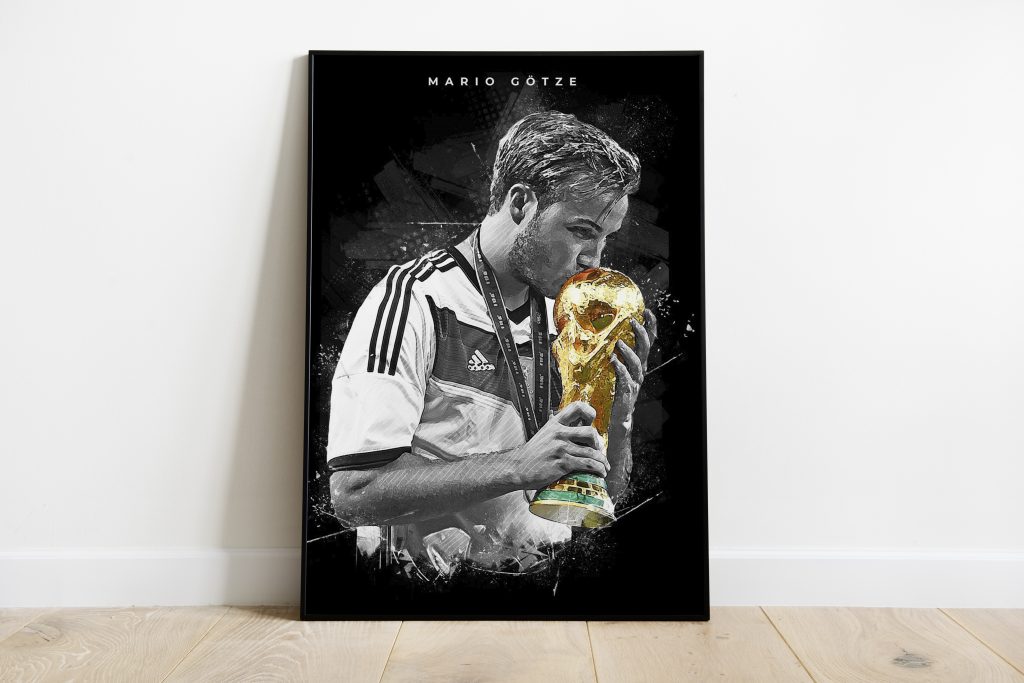 Mario Gotze Poster - Shark Shirts