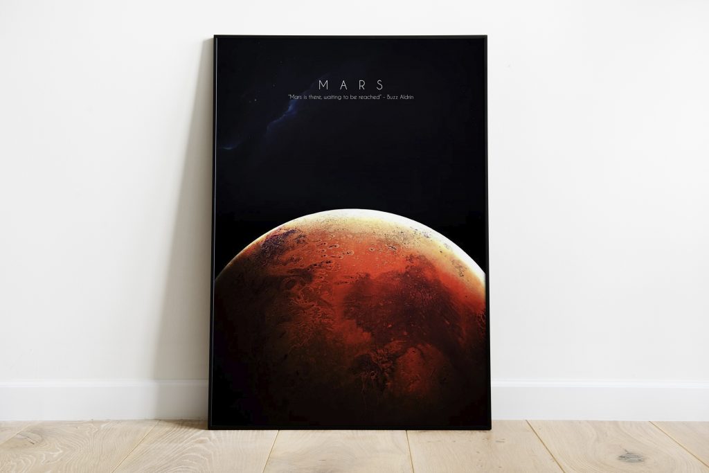 Mars Poster - Shark Shirts