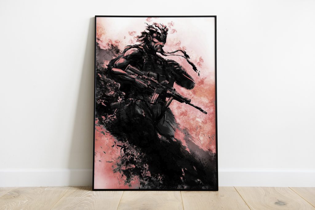 Metal Gear Solid Poster Shark Shirts 0544