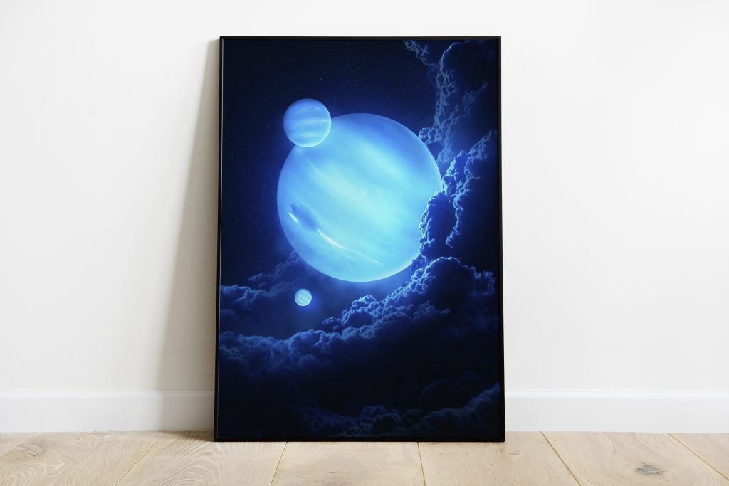 Neptune Dream Poster - Shark Shirts