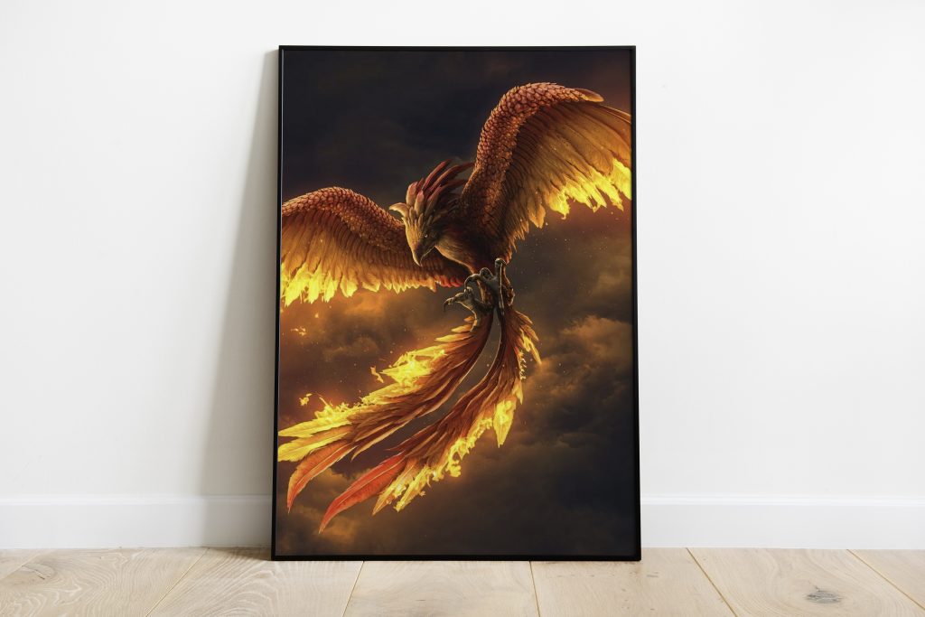 Phoenix Poster - Shark Shirts