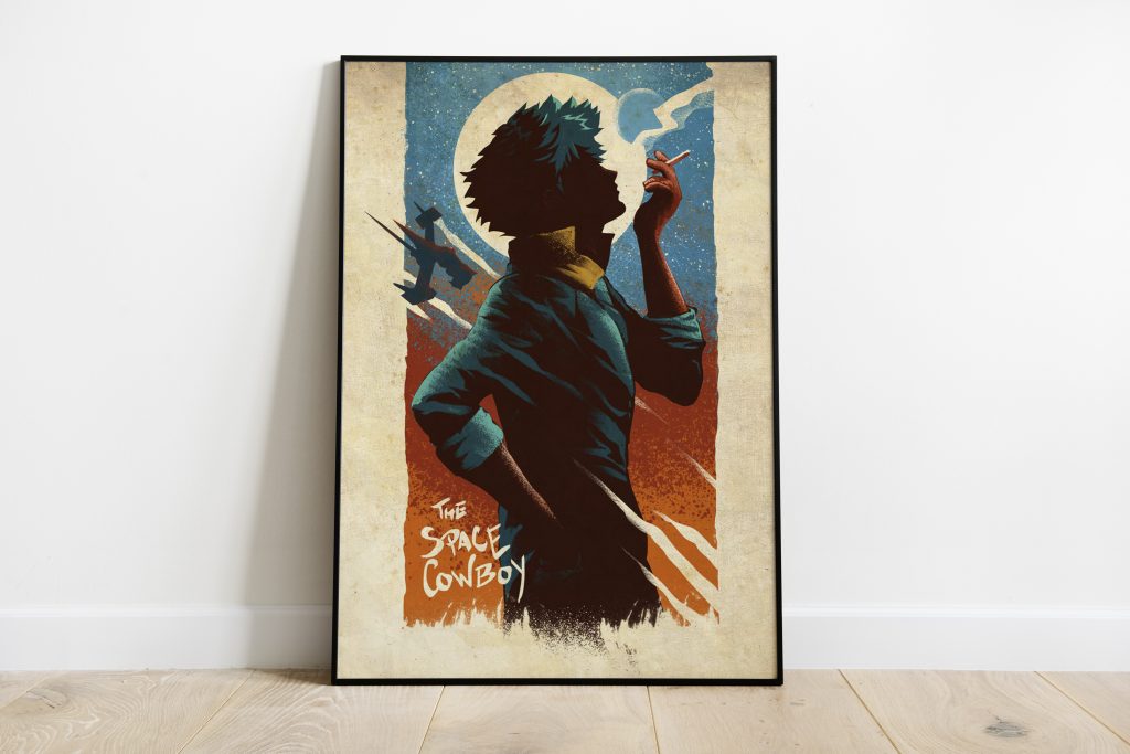 The Space Cowboy Poster - Shark Shirts