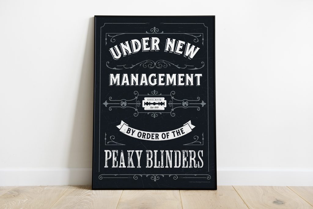 Under New Management Poster - Shark Shirts