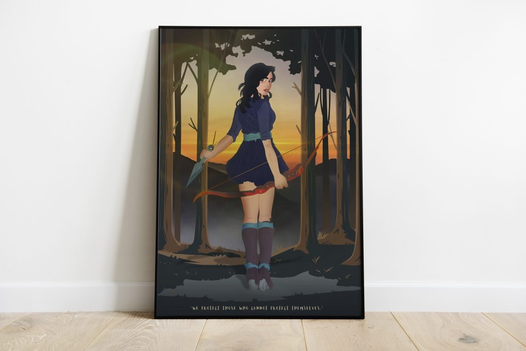 Allison Poster - Shark Shirts