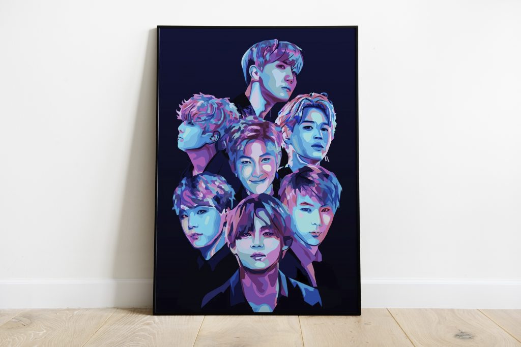 BTS Poster - Shark Shirts