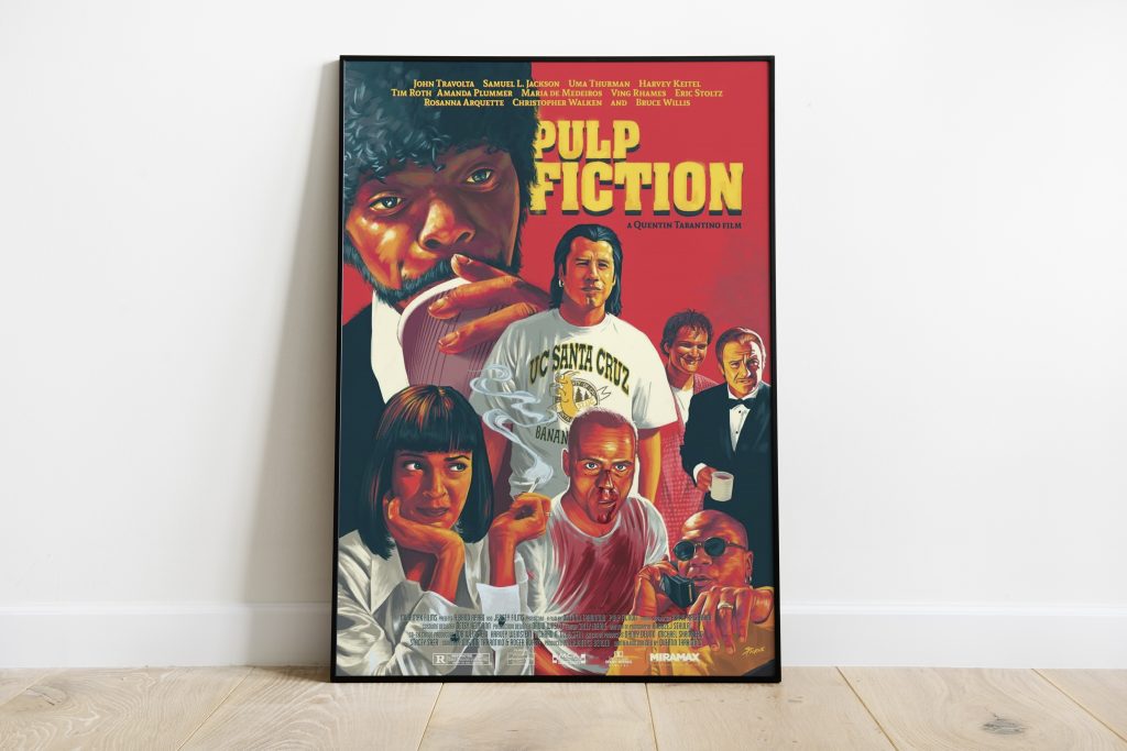 Pulp Fiction Poster - Shark Shirts