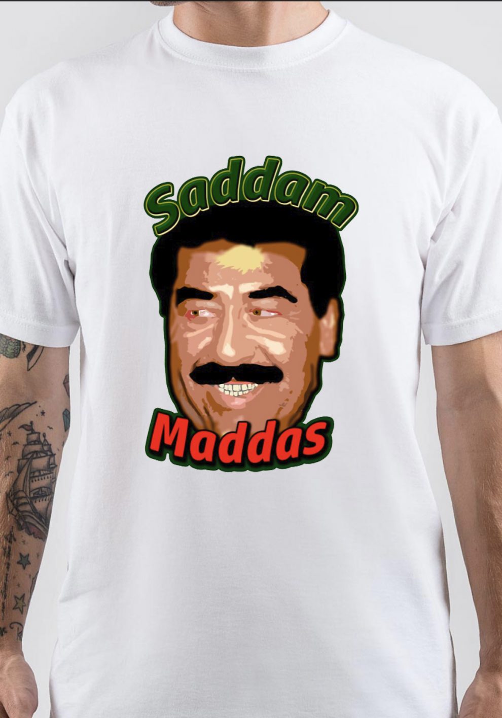 Saddam Hussein T-Shirt - Shark Shirts