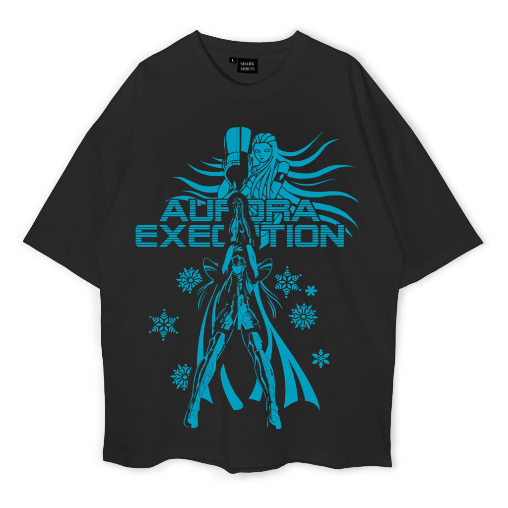 Aurora Execution Oversized T-Shirt - Shark Shirts
