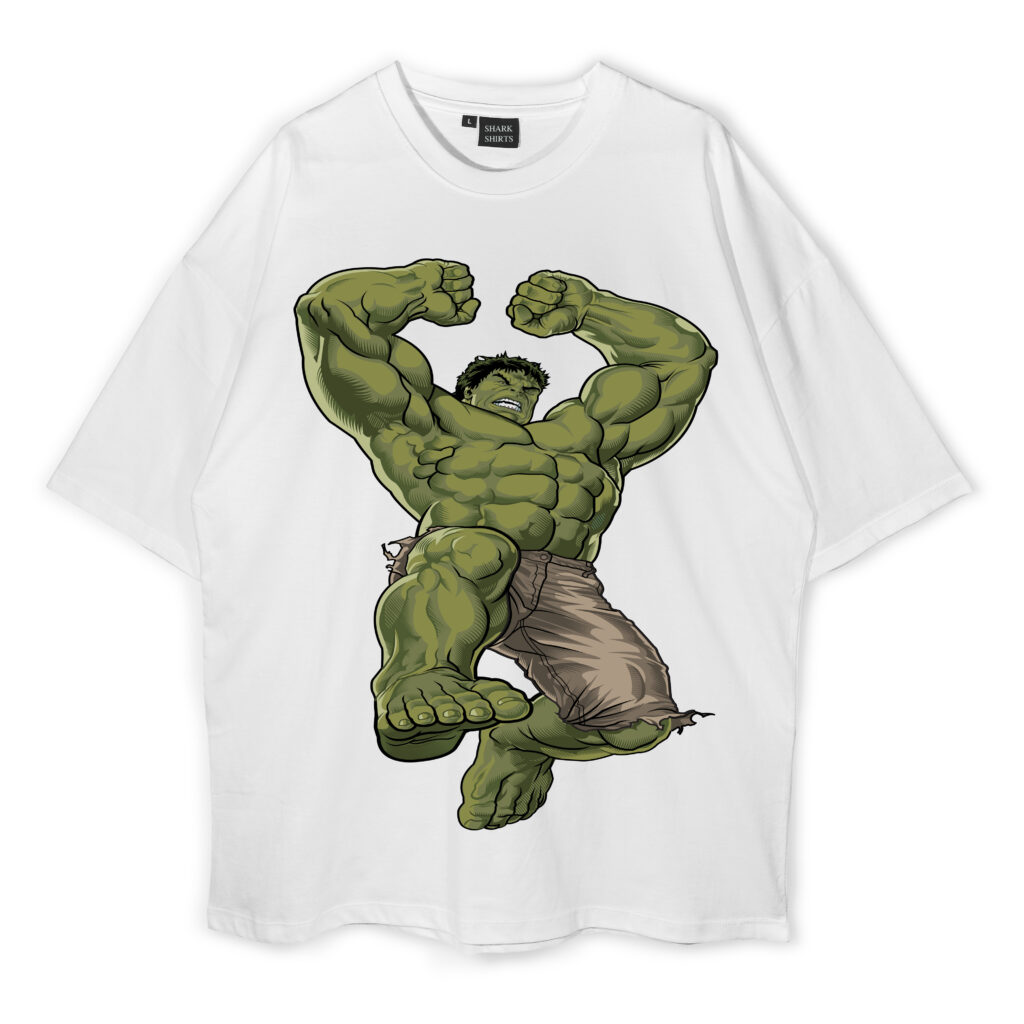 Hulk Oversized T-Shirt - Shark Shirts