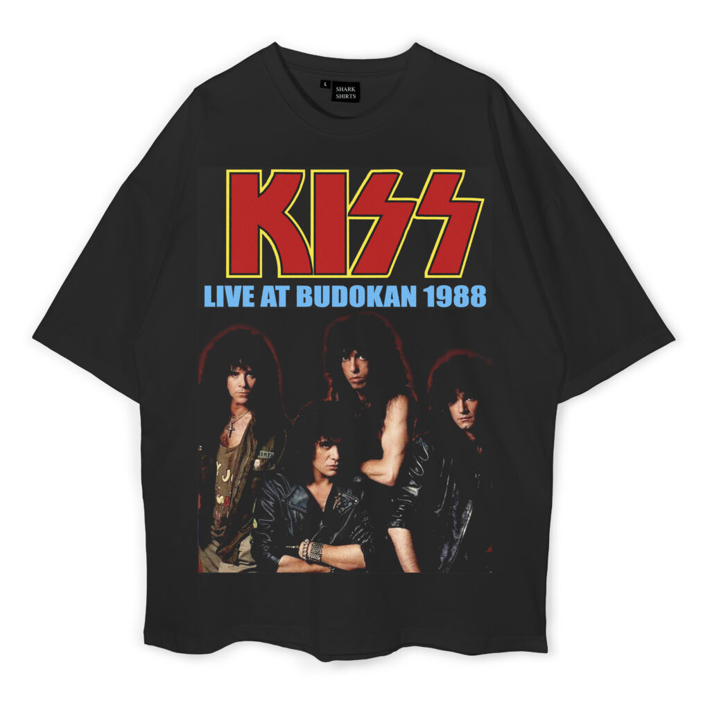 Kiss Oversized T-Shirt - Shark Shirts