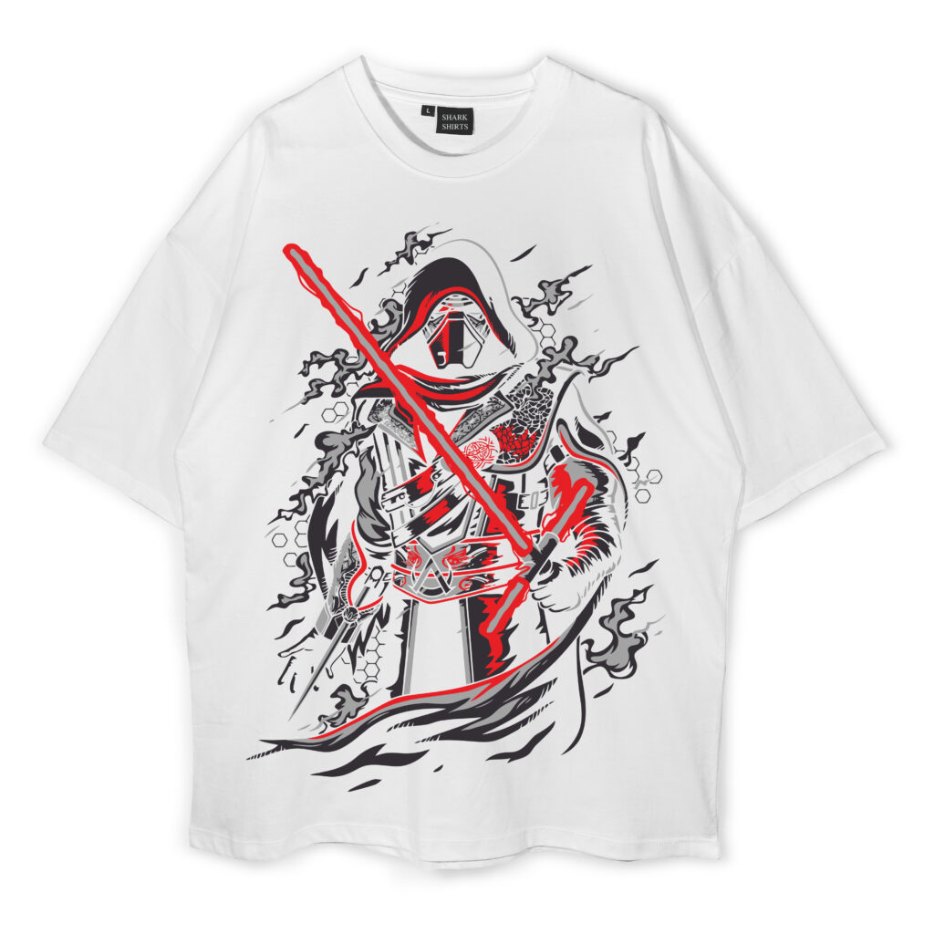 Kylo Ren Oversized T-Shirt - Shark Shirts Kylo Ren Oversized T-Shirt - Shark Shirts