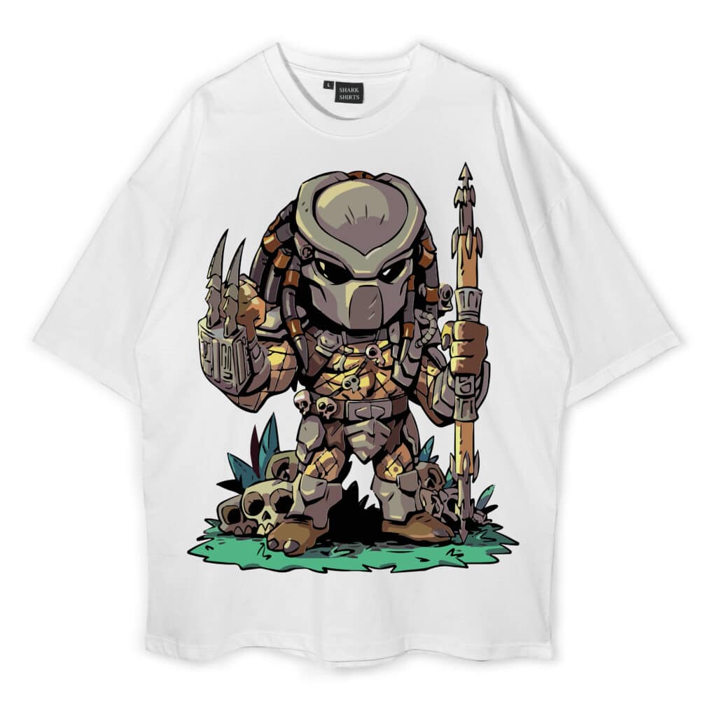 Predator Oversized T-Shirt - Shark Shirts
