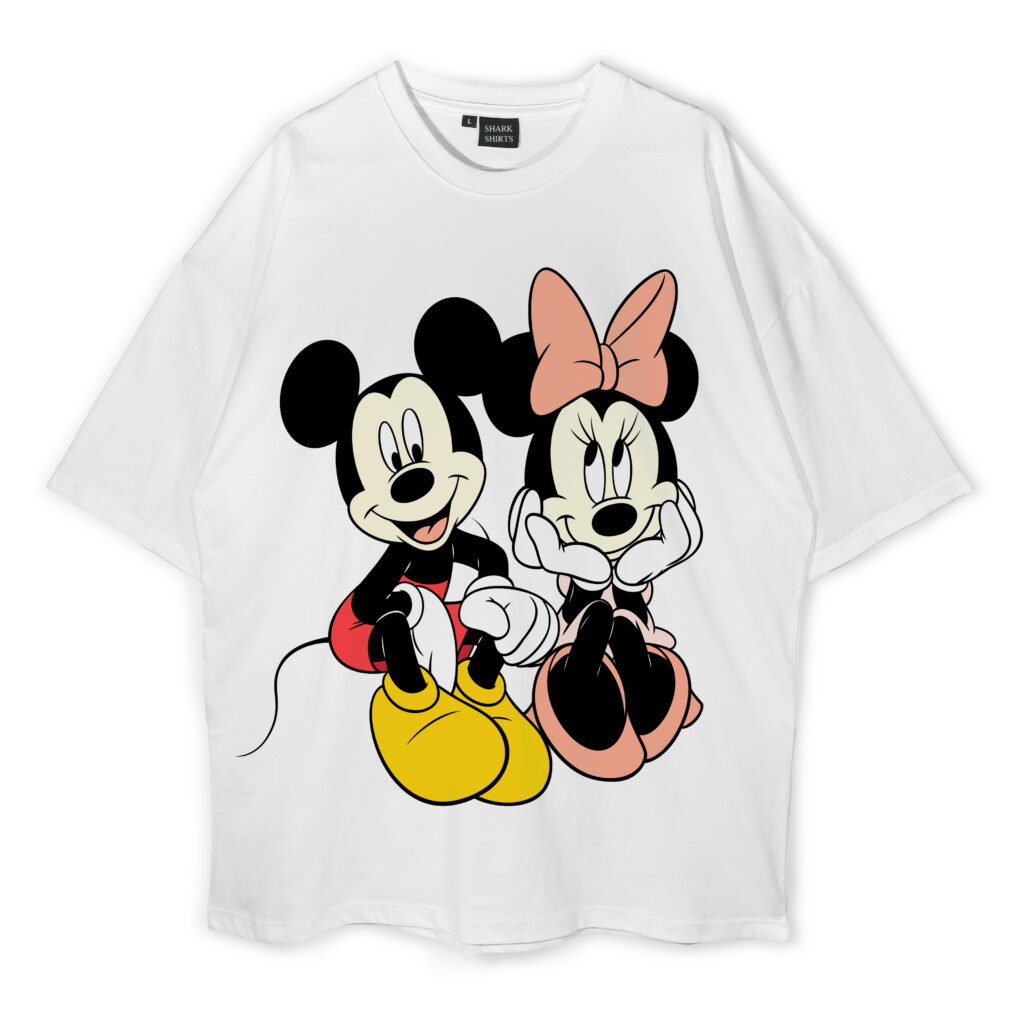 Minnie Mouse Oversized T-Shirt - Shark Shirts