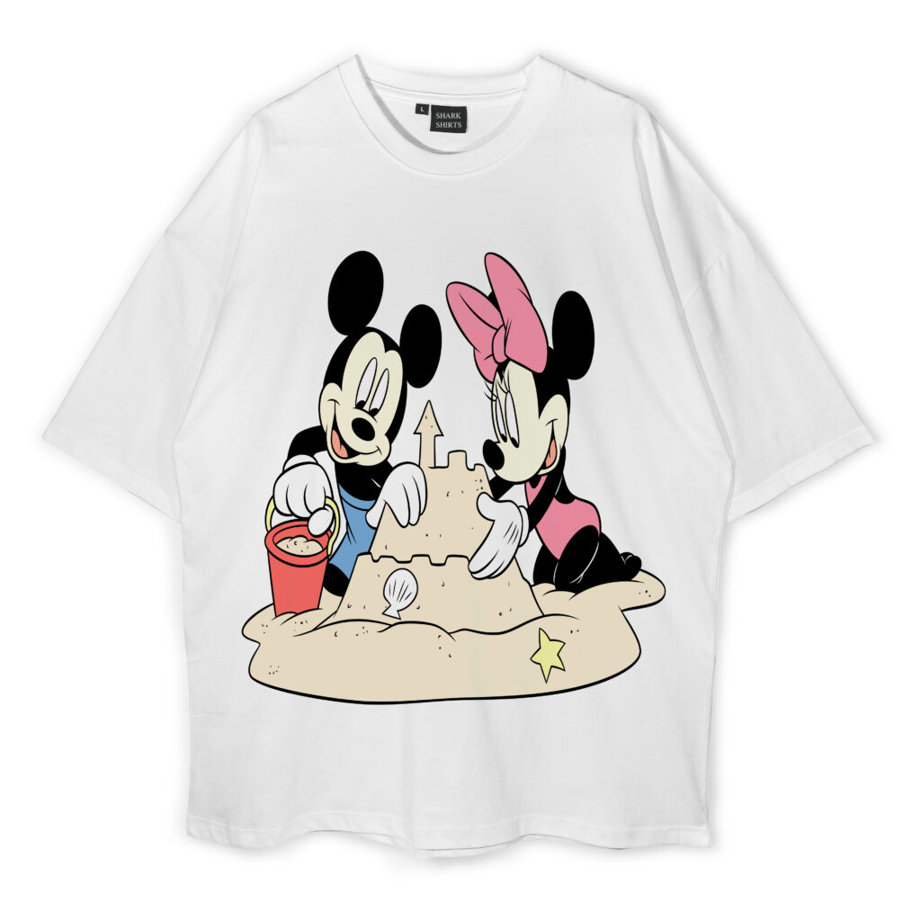 Minnie Mouse Oversized T-Shirt - Shark Shirts