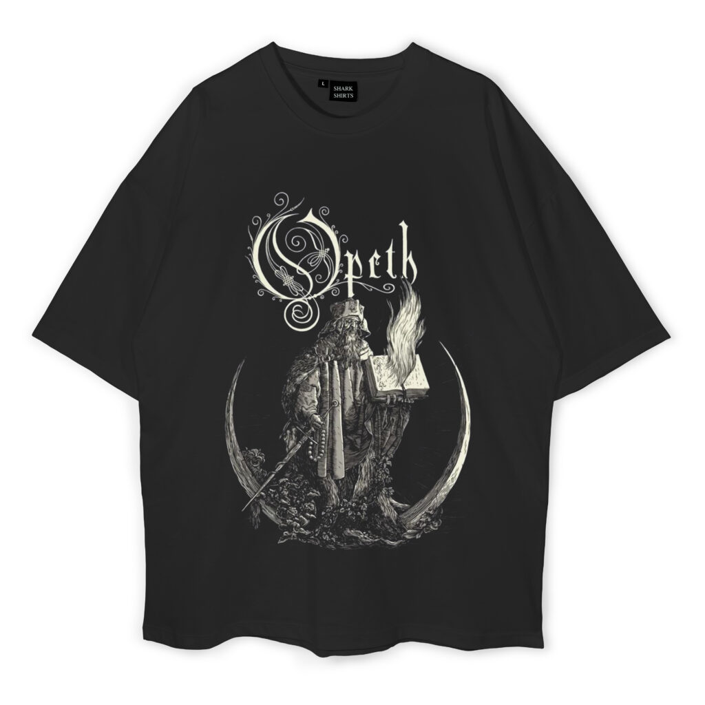 Opeth Oversized T-Shirt - Shark Shirts