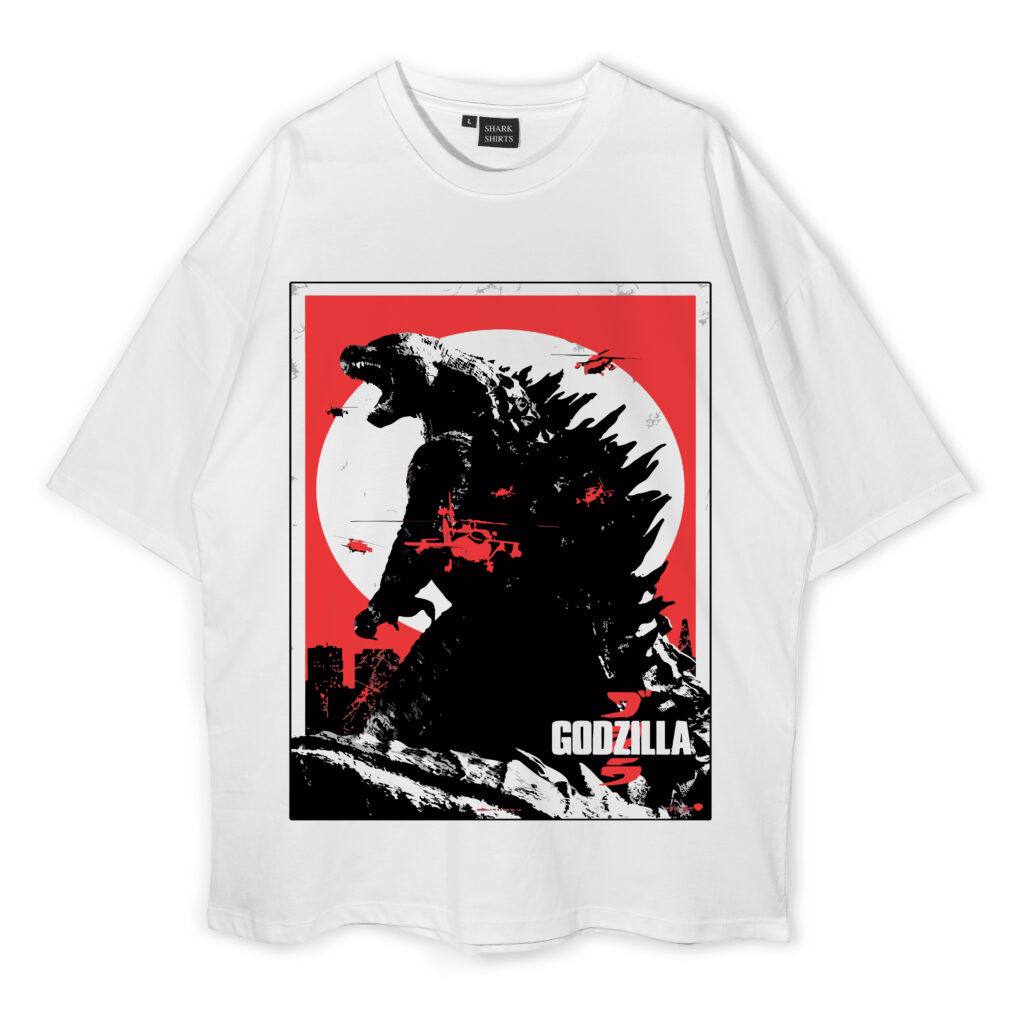 Shin Godzilla Oversized T-Shirt - Shark Shirts
