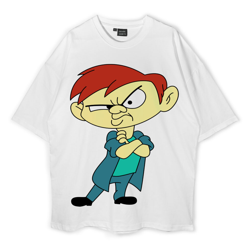 Tiny Toon Adventures Oversized T-Shirt - Shark Shirts