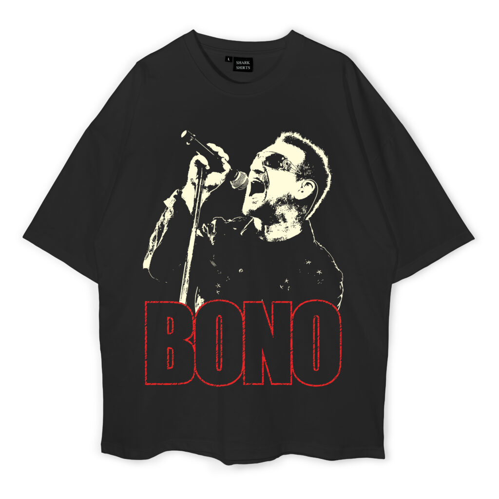 Bono Oversized T-Shirt - Shark Shirts