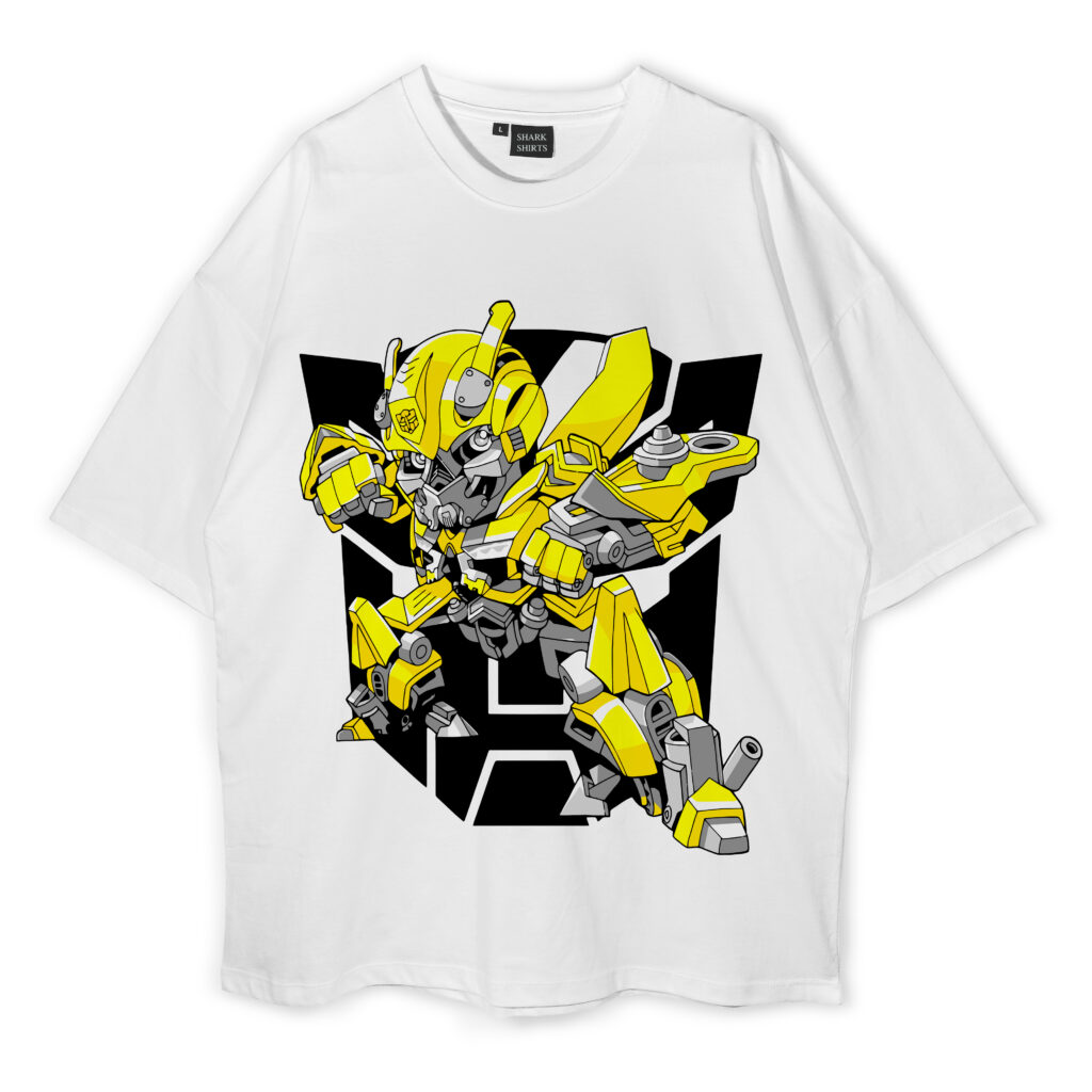 Bumblebee Oversized T-Shirt - Shark Shirts