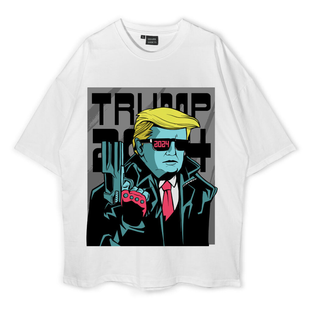 Donald Trump Oversized T-Shirt - Shark Shirts