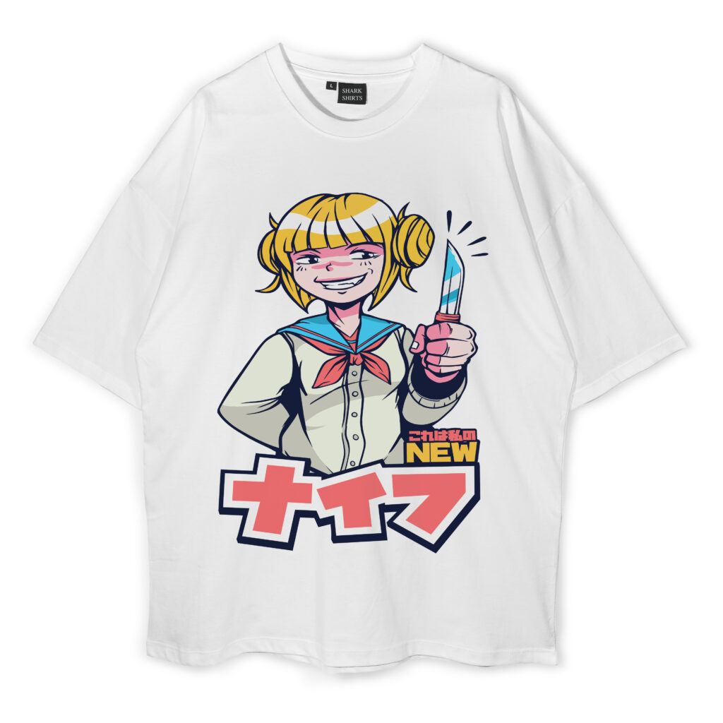 Himiko Toga Oversized T-Shirt - Shark Shirts