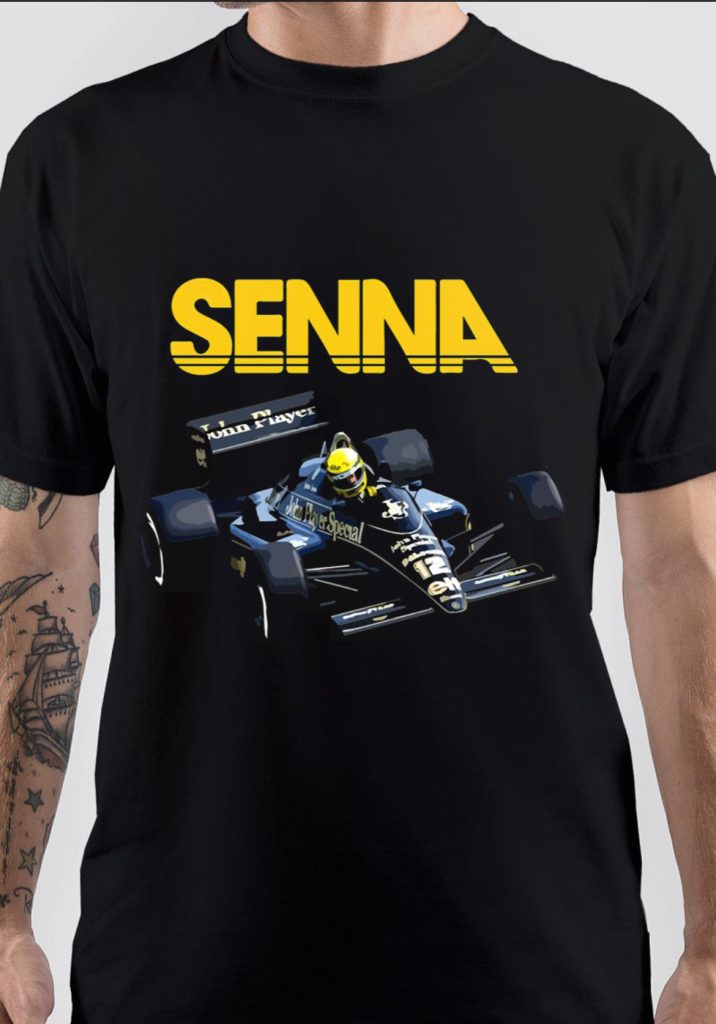 Ayrton Senna T-Shirt - Shark Shirts
