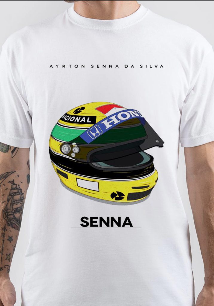 Ayrton Senna T-Shirt - Shark Shirts